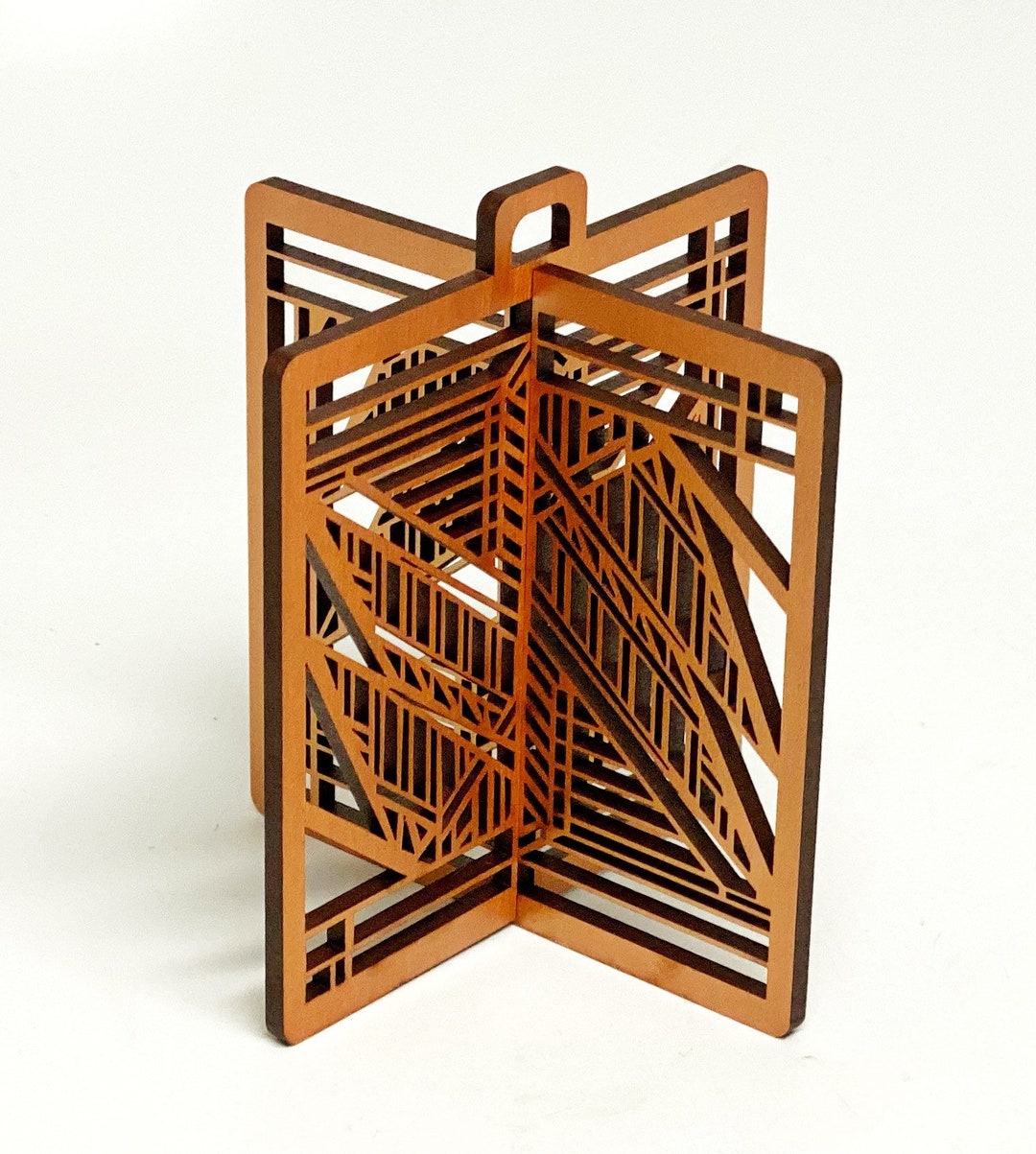 Frank Lloyd Wright Sumac Trees 3D Ornament: Arts & Crafts Decor - Etsy
