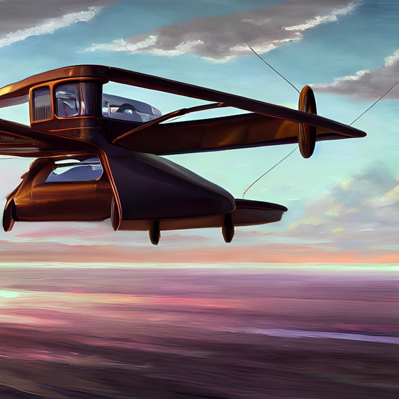 Flying Car Concept Art
