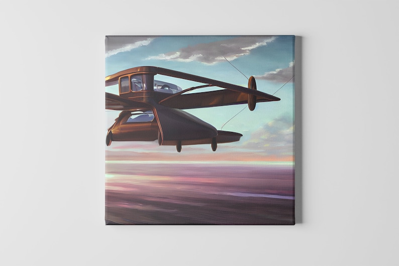 Flying Car Concept Art Bundle Digital Art Prints AI Generated - Etsy ...