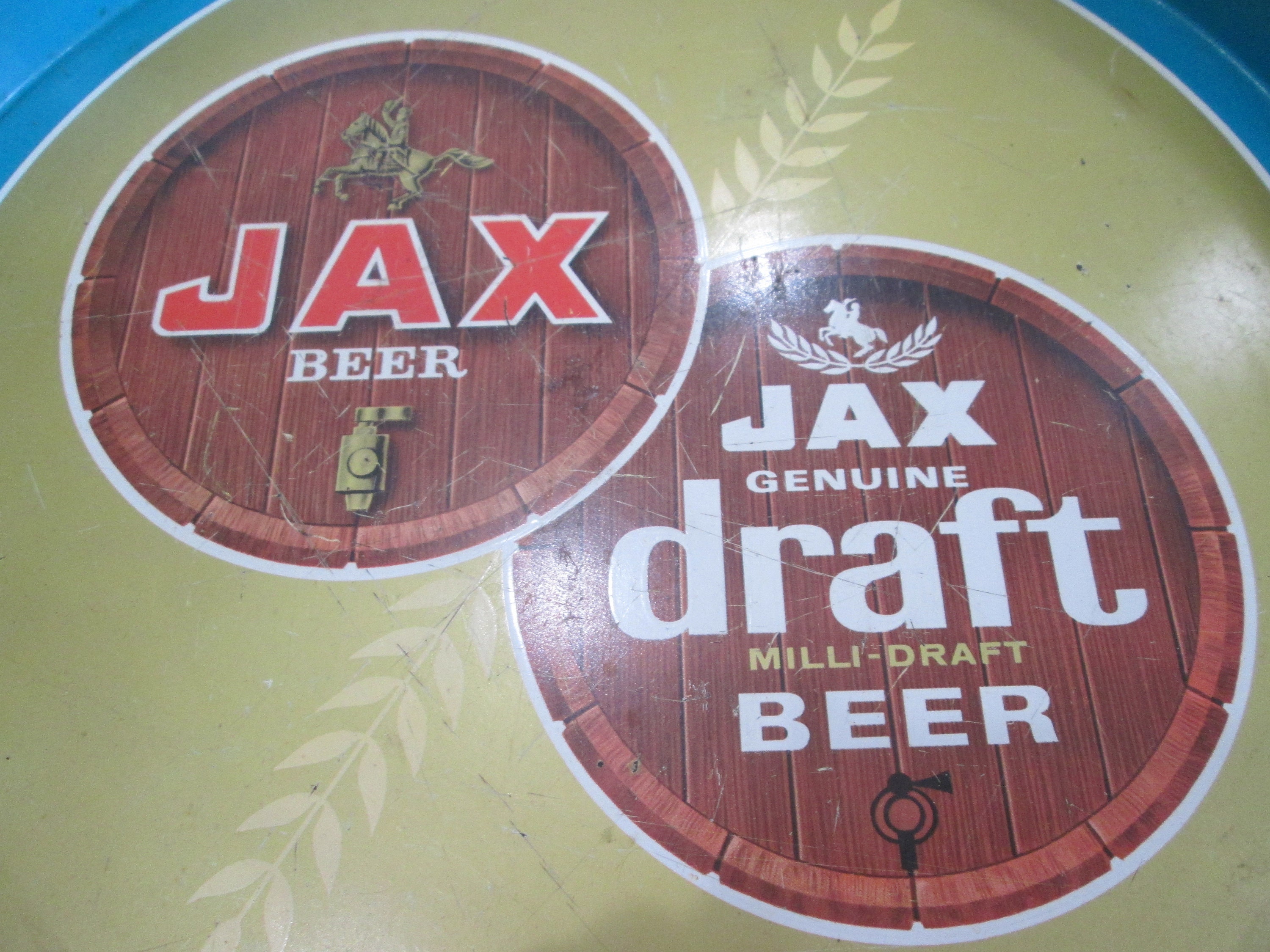 Vintage Jax Genuine Draft Beer Tray 13 Breweriana Ca. 1972 - Etsy