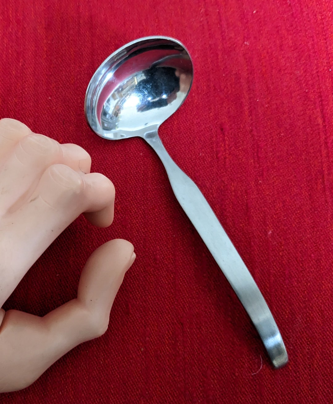 Mid Century Viners of Sheffield England Stainless Steel Serving Ladle ...