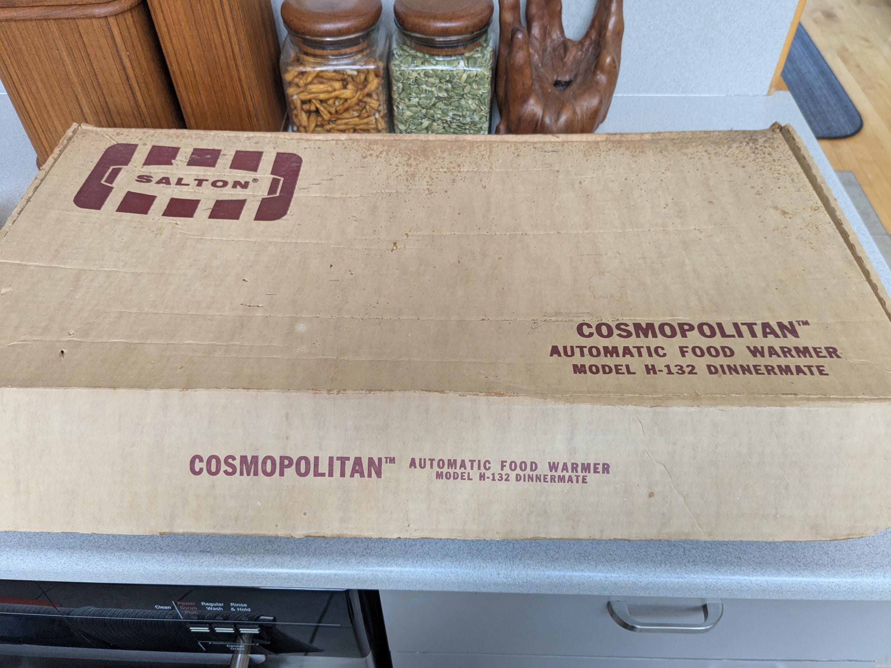 Vintage MCM Largest Salton Hot Tray H 132 Cosmopolitan Hot Spot Deluxe ...