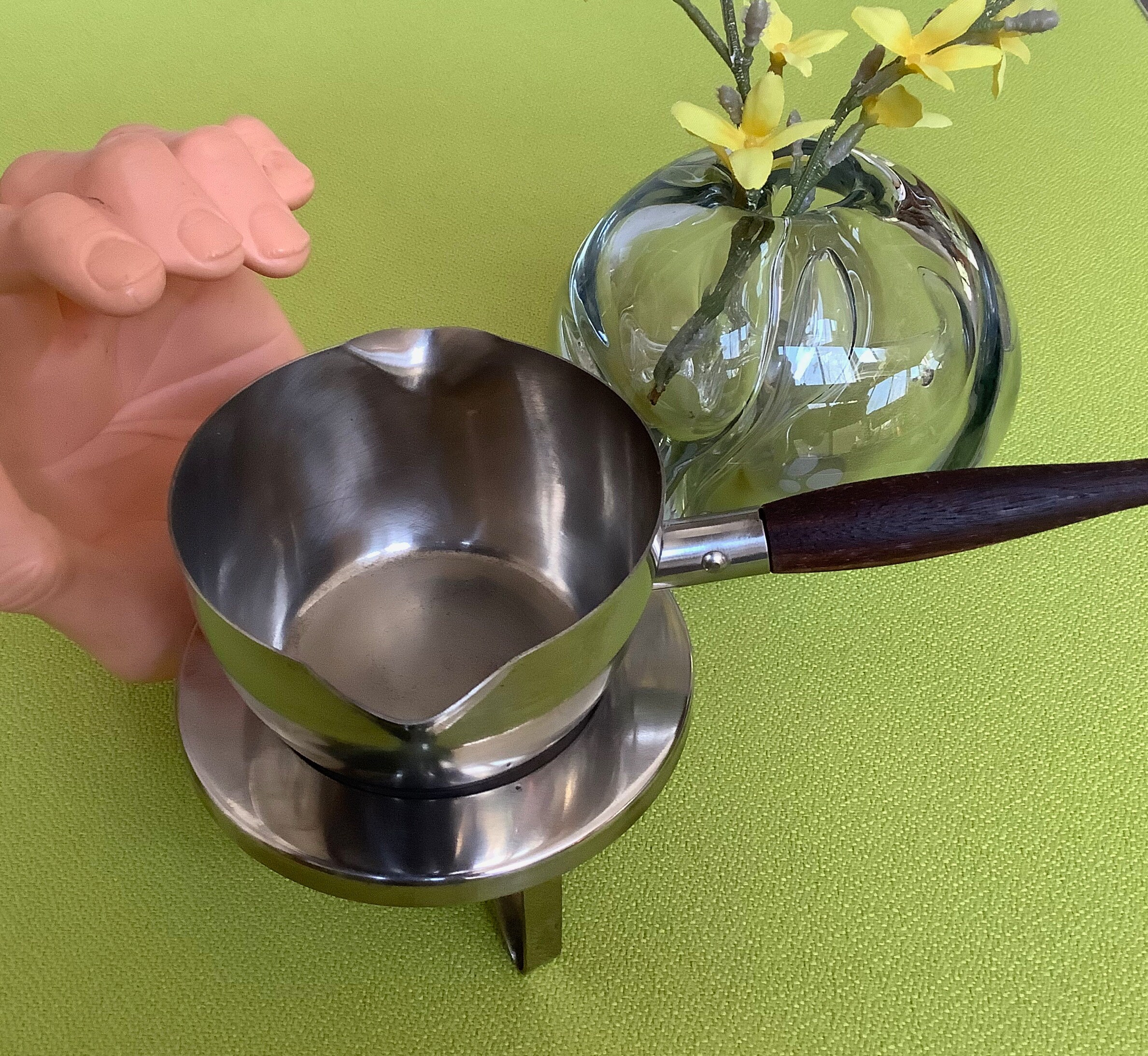 Mid Century Sixties Japanese Mini Chafing Dish Sauces 18-8 - Etsy