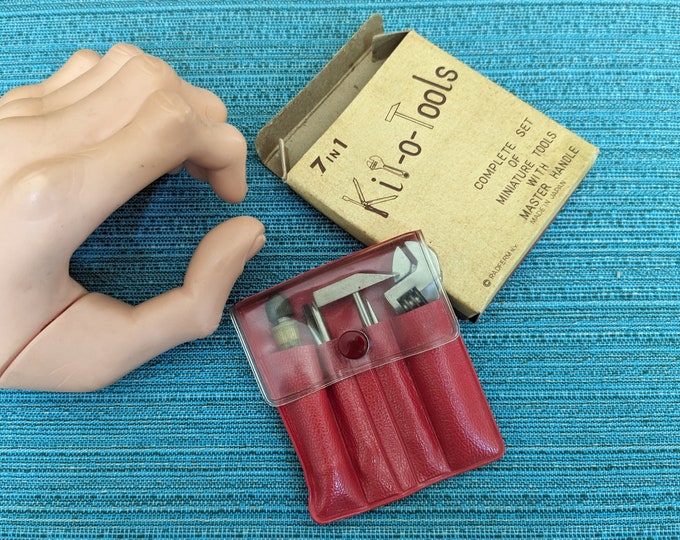 Vintage MCM Kit-o-tools Complete Set of Miniature Tools With Master ...