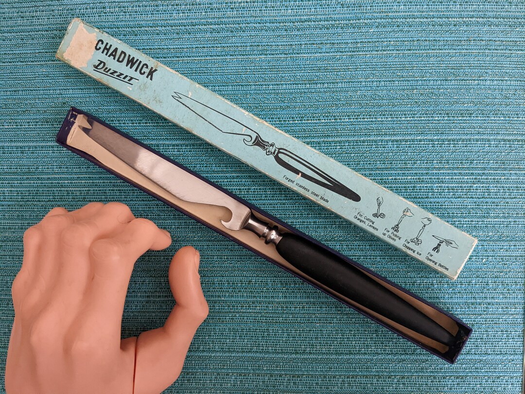 Vintage MCM Chadwick Duzzit Utensil Multi Function Cutting Olive Fork ...