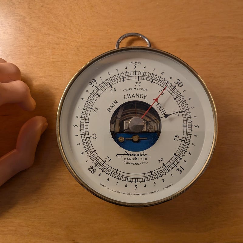Airguide Barometer - Etsy