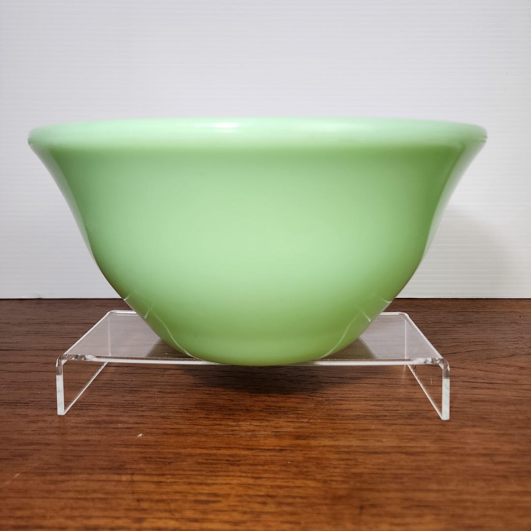 Vintage Fire King Jadeite Mixing Bowl, Oven Proof Glass Kitchenware - Etsy