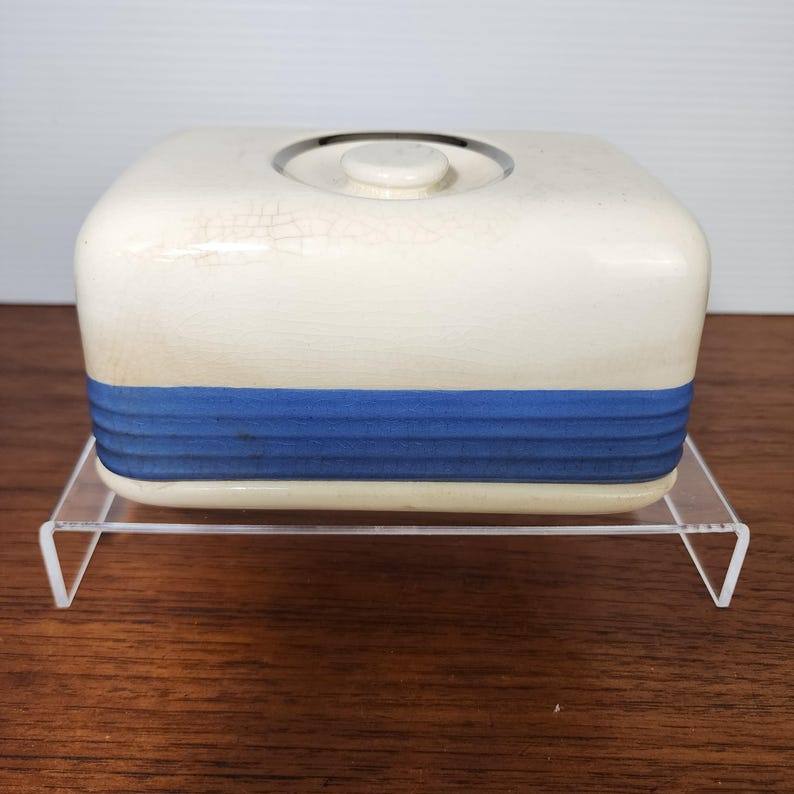 RARE Vintage Universal Cambridge Pottery Jug, Refrigerator/fridgie Dish ...