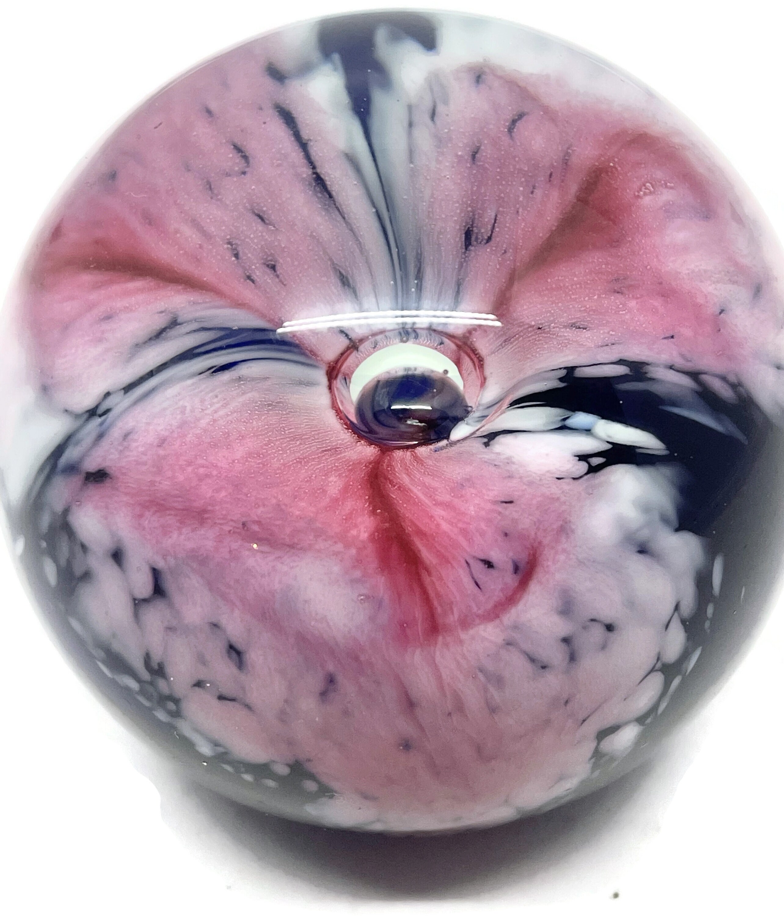 Glass Eye Studio Paperweight 1992 Vintage Glass - Etsy