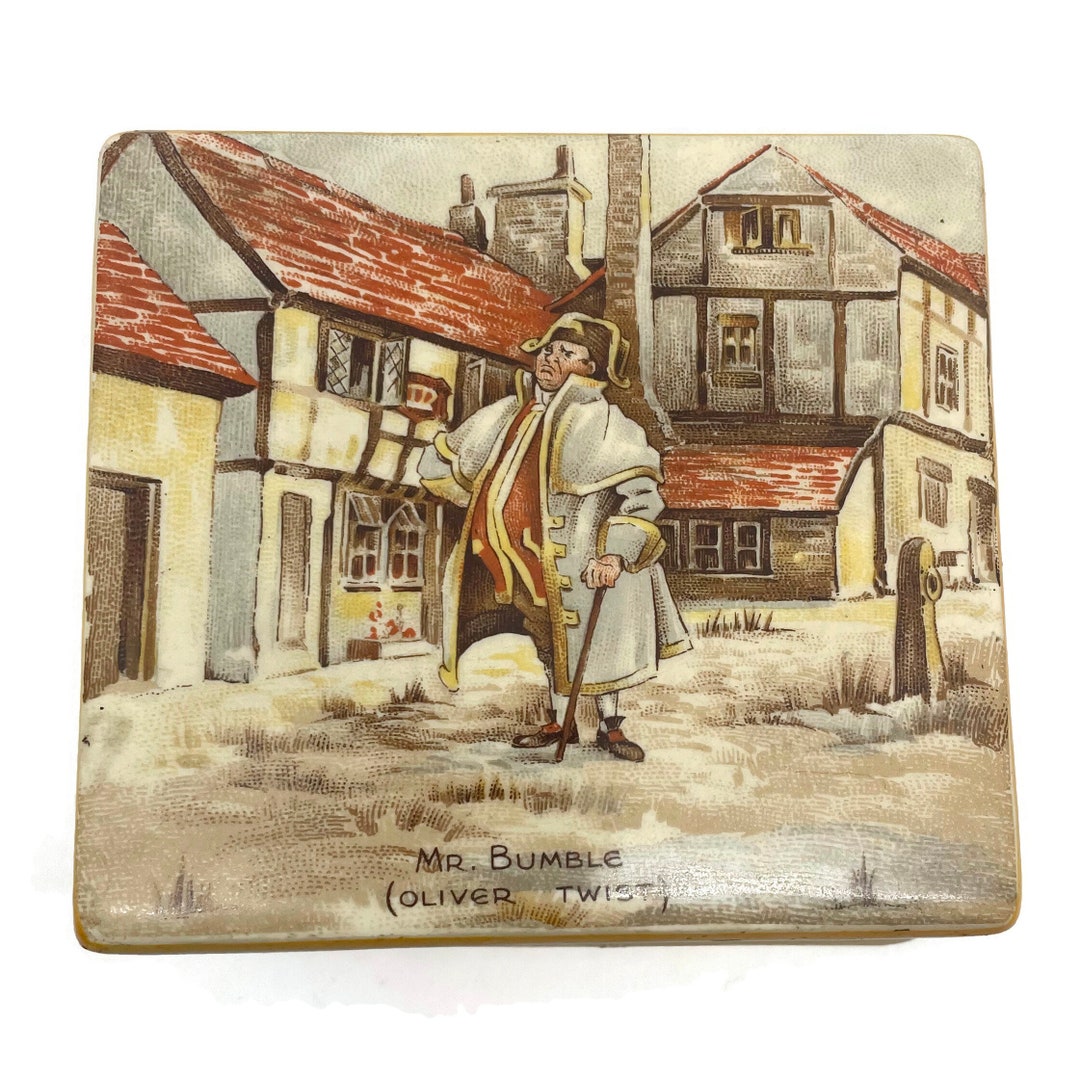 New Hall Hanley Vintage Ceramic Box - Etsy