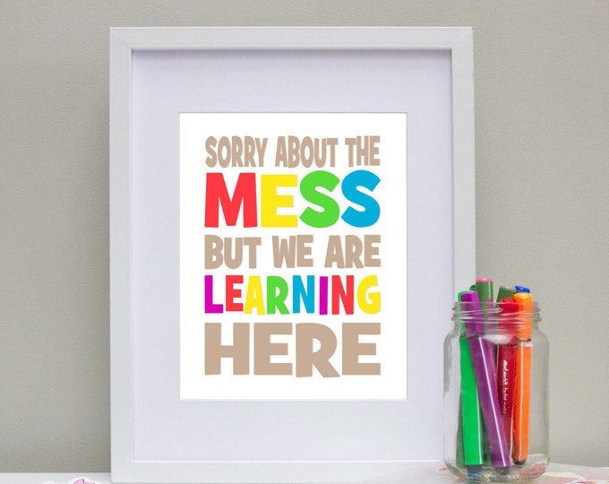 Back to School Teacher Gift - Classroom Sign - Homeschooling ...