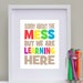 Back to School Teacher Gift - Classroom Sign - Homeschooling ...