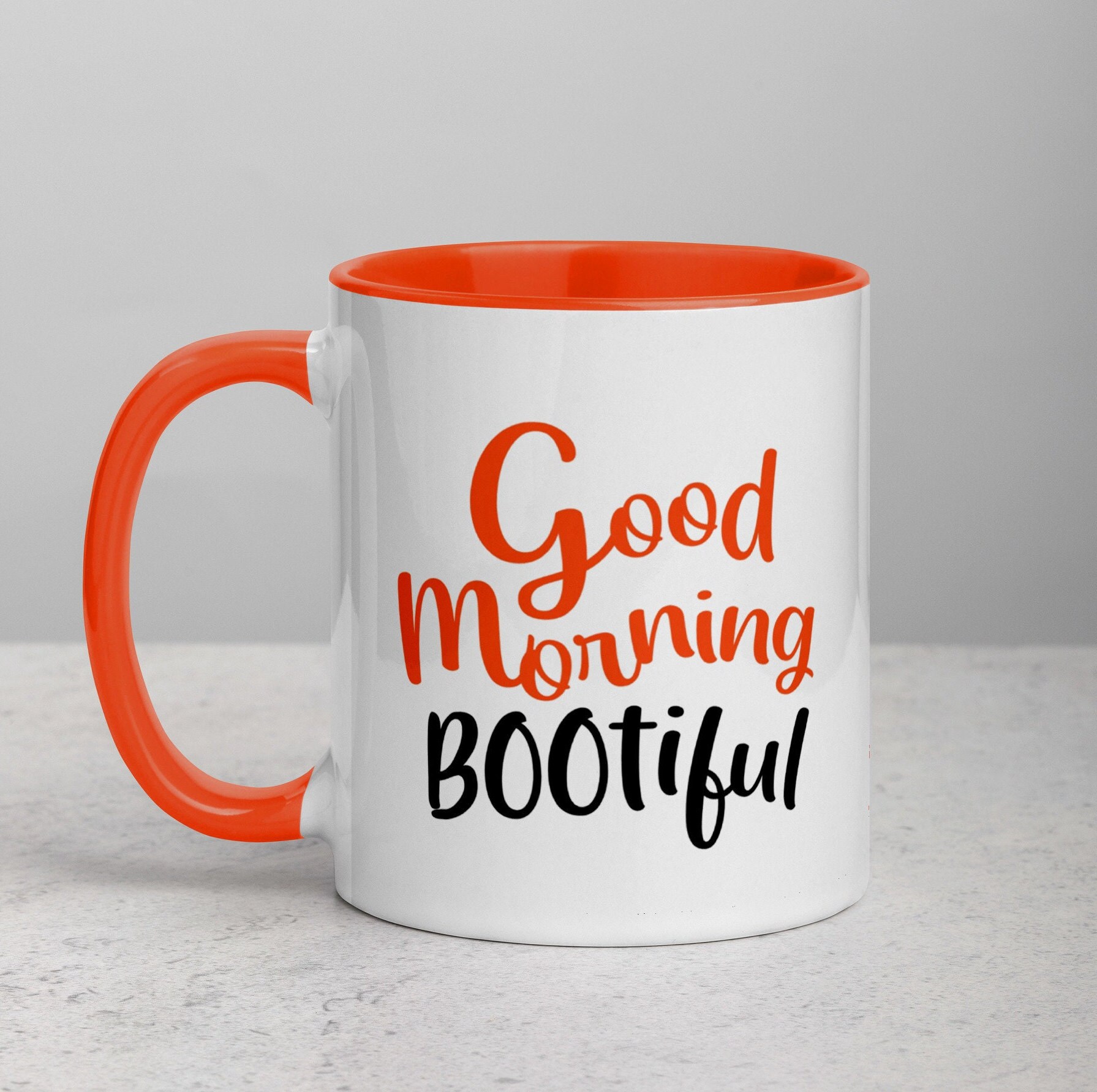 Halloween Coffee Mug Good Morning Bootiful Good Morning - Etsy