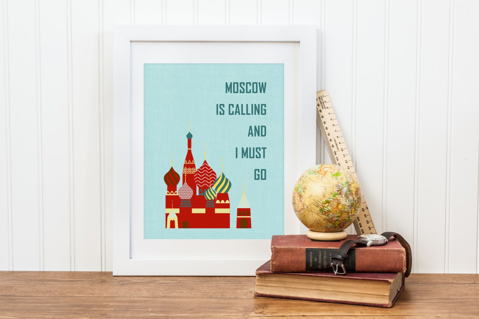 Russian Art Printable Moscow Printable St Basils Cathedral Home Decor ...
