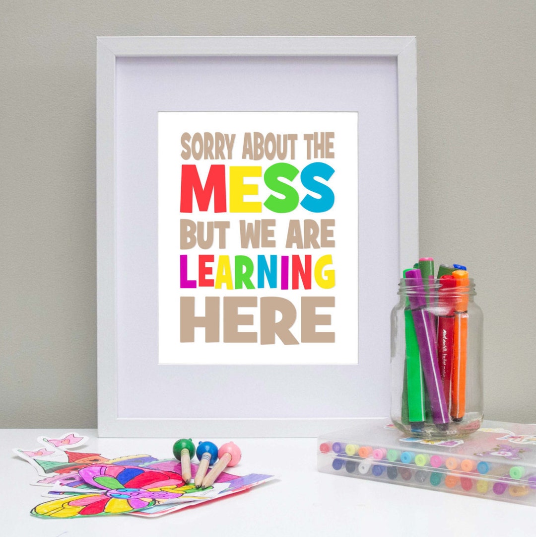 Back to School Teacher Gift - Classroom Sign - Homeschooling ...