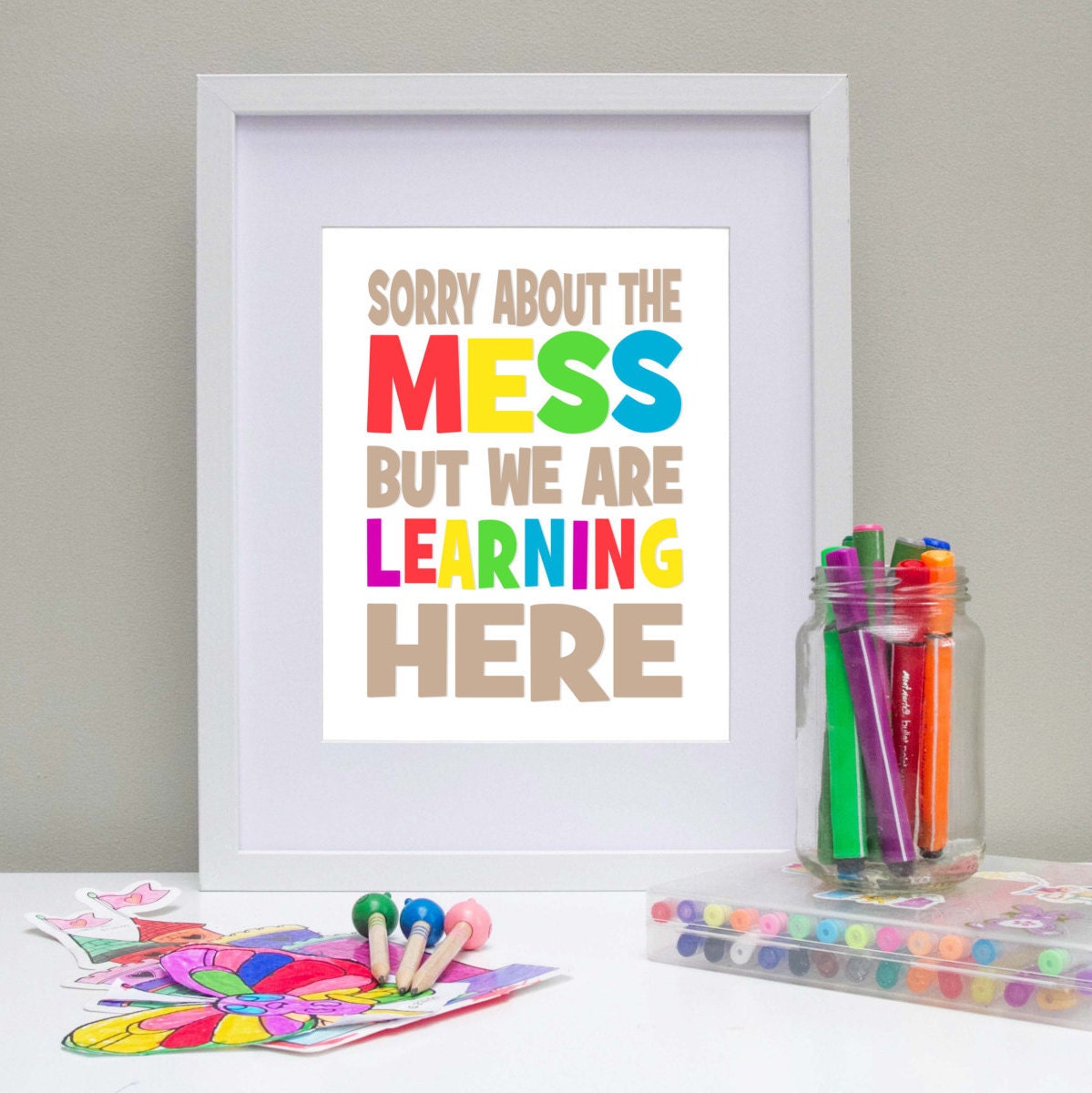 Back to School Teacher Gift Classroom Sign Homeschooling - Etsy