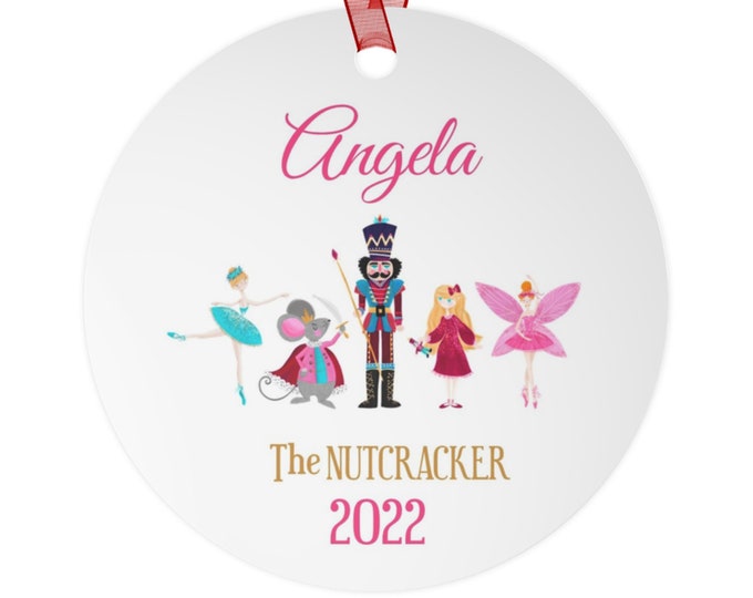 Personalized Nutcracker Ornament - Nutcracker Ballet Souvenir - Cast ...