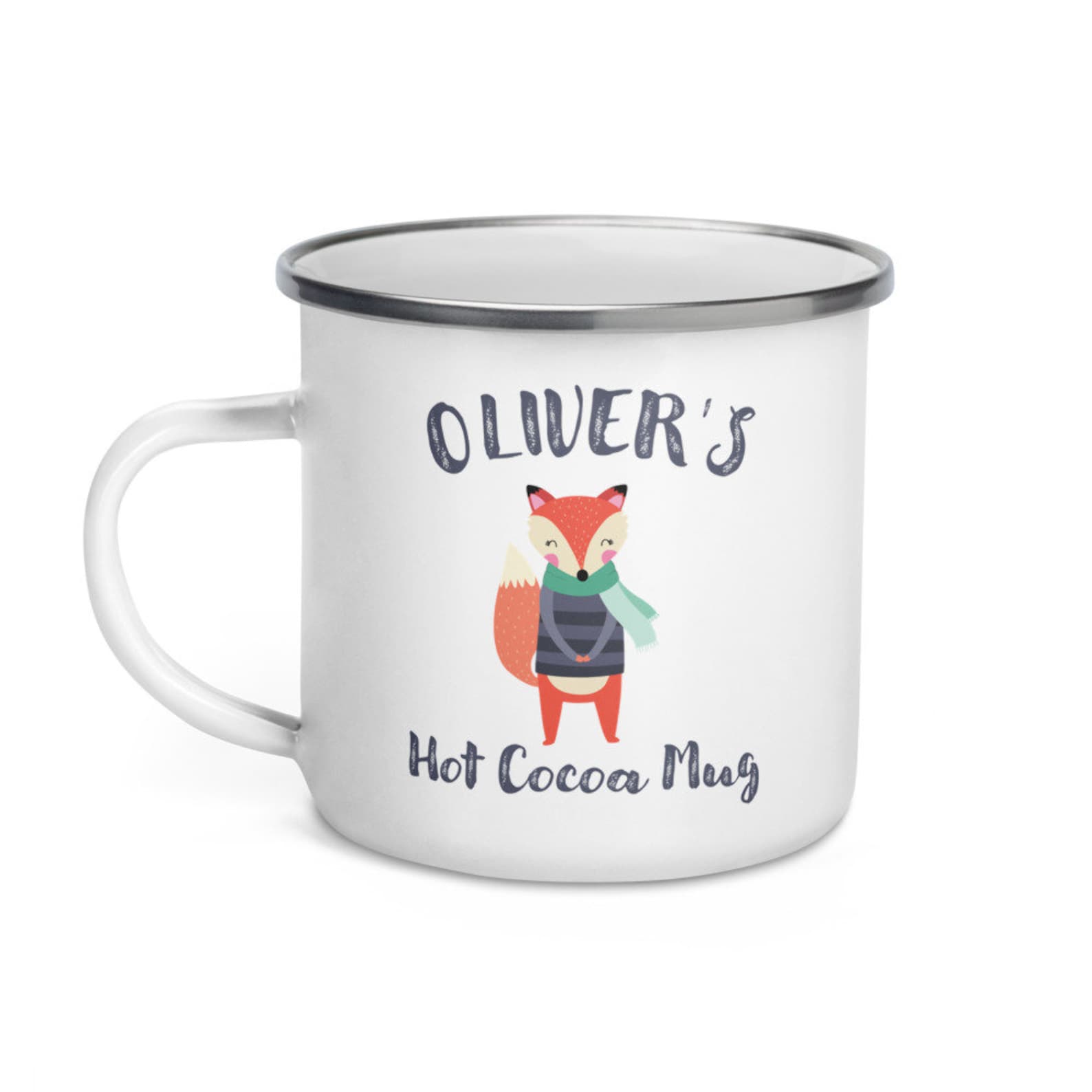 Personalized Hot Cocoa Mug, Kids Hot Chocolate Mug, Kids Camper Mug ...