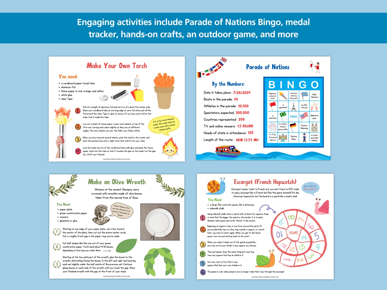 Summer Games Activity Pages, 2024 Educational Coloring Pages, Sports ...