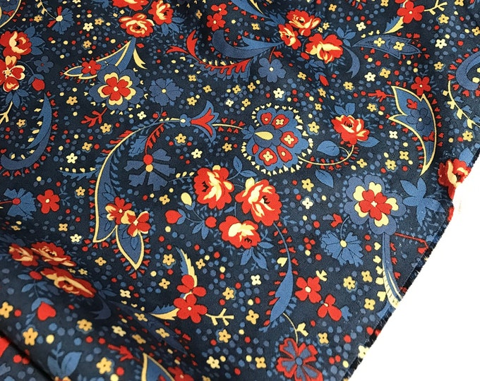 Paisley Fabric Polka Dots and Paisleys by Minick and Simpson for Moda ...