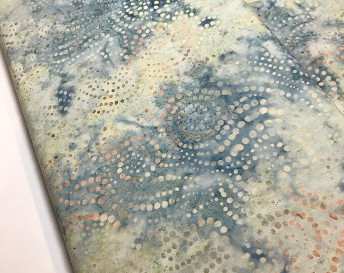 Batik Fabric - Cold Spell Batiks in Color 81 - 100% Quality Cotton End ...