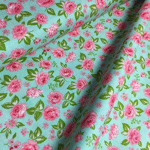 Flowers 30's Fabric Sew and Sew by Chloe's Closet for Moda 33183 15 100 ...
