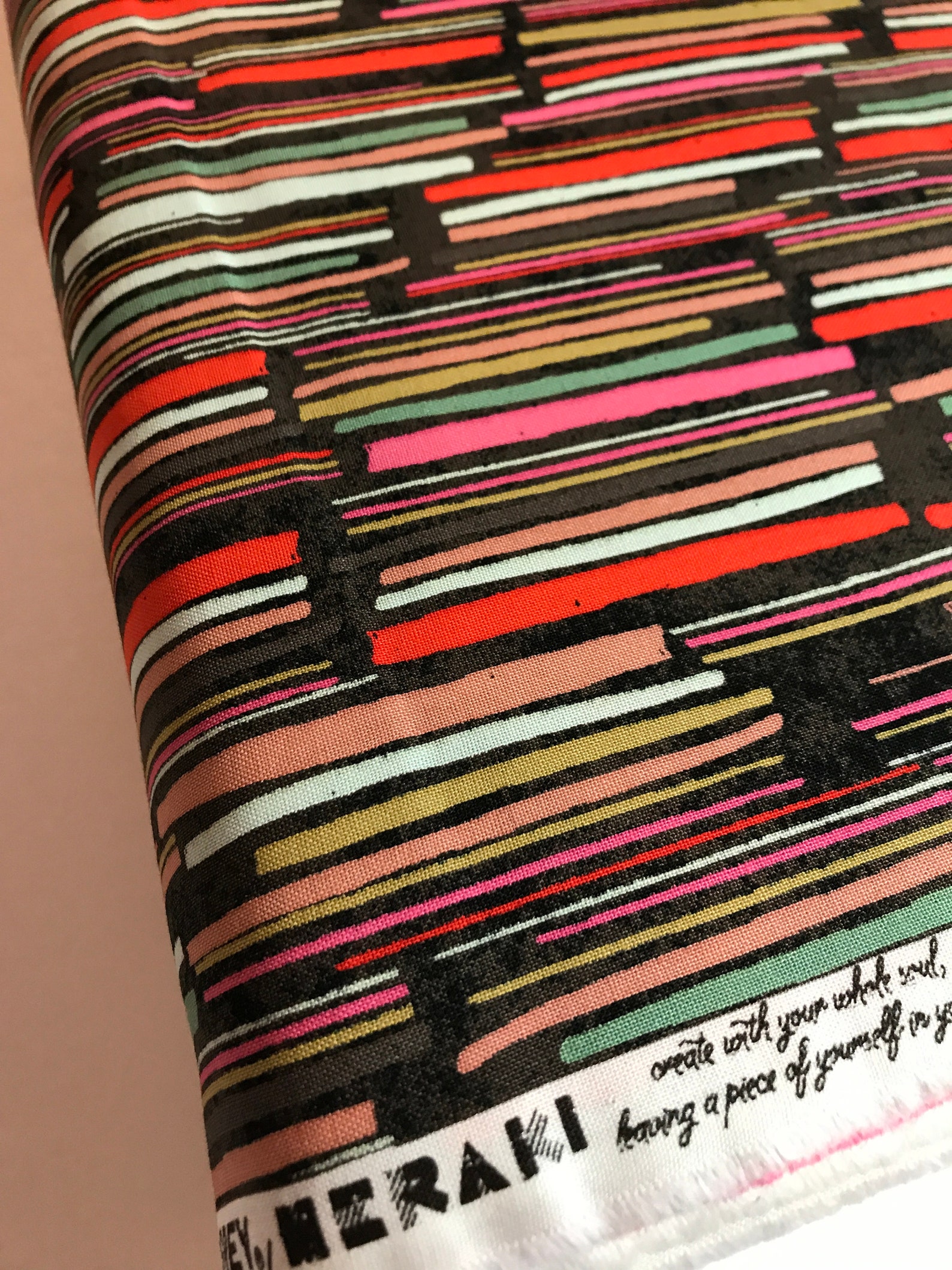 Moda Fabric - Meraki by Basic Grey for Moda 30491 12 - Quilt Backing ...