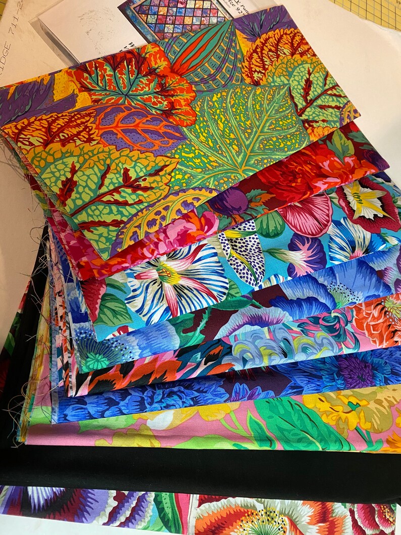 Kaffe Fabric - Quilt Kit Kaffe Fassett "fassett Queen Flurry" - Queen ...