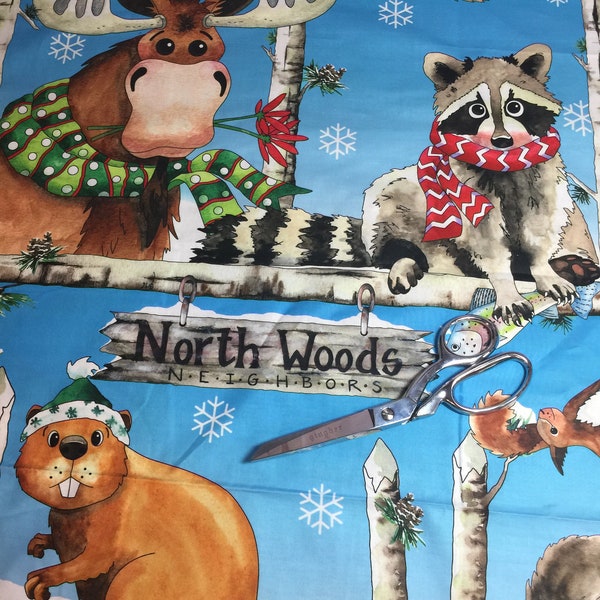 Alaskan Animal Fabric - Etsy