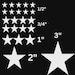 Star Stickers Permanent Outdoor Vinyl Decals, Envelope Seals Choose ...