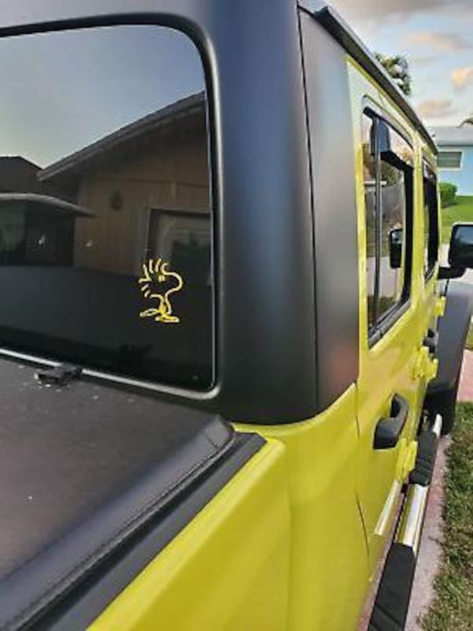 Woodstock Standing Vinyl Decal Sticker Cartoon - Etsy