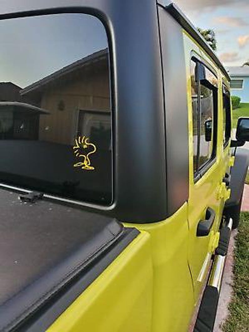 Woodstock Standing Vinyl Decal Sticker Cartoon - Etsy