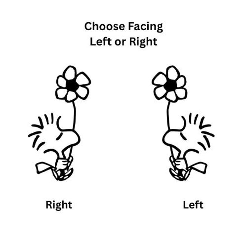 Heart and Flower Decals - Etsy