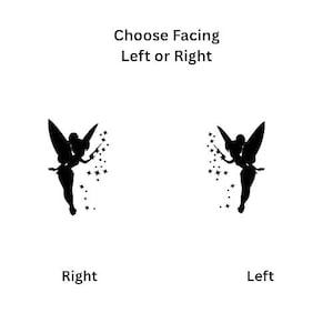 Tinkerbell With Pixie Dust Vinyl Decal Choose Size and Color - Etsy ...