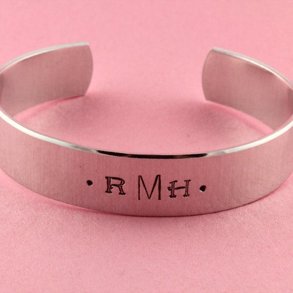 Monogrammed Bracelet - Etsy