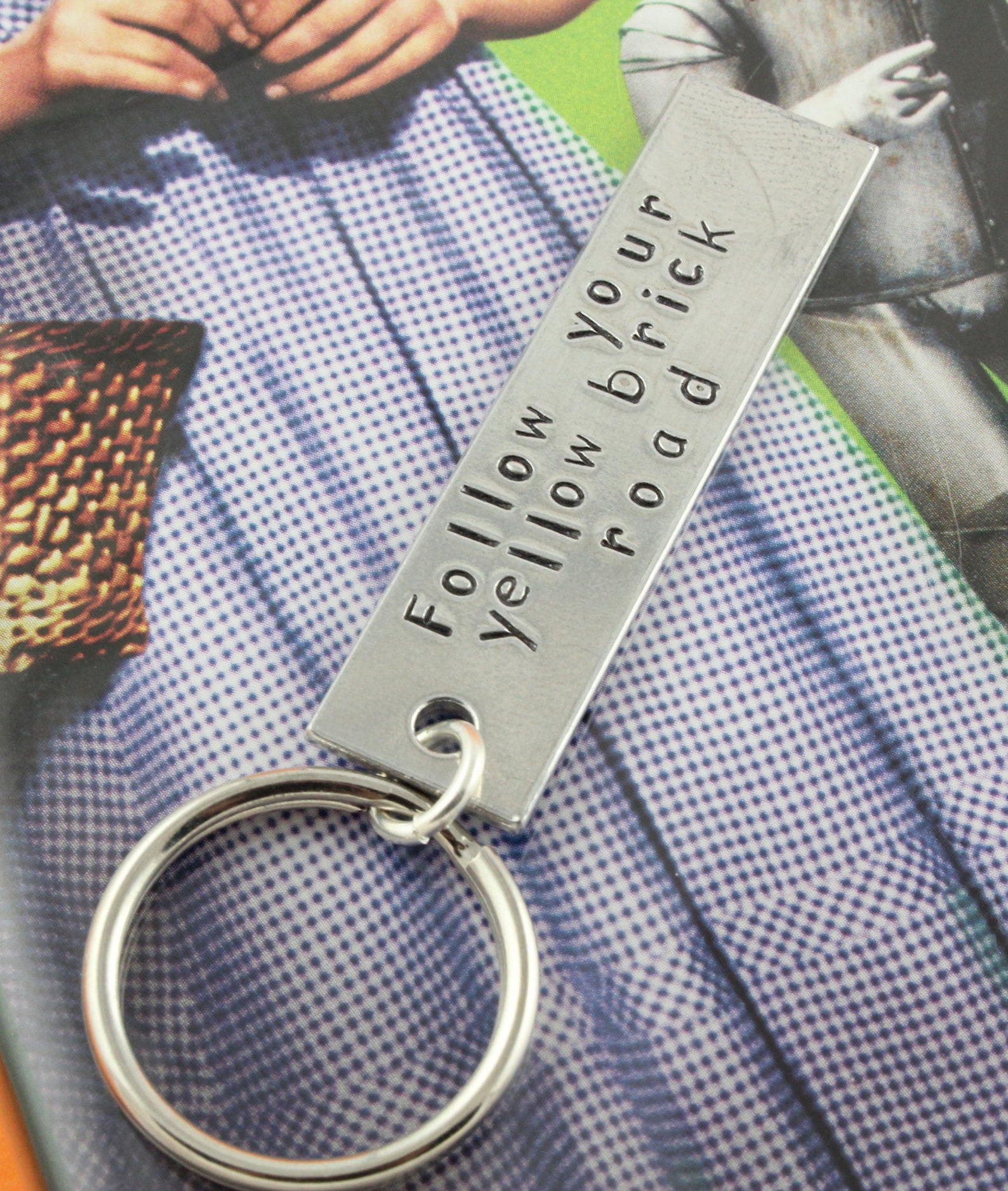 Follow Your Yellow Brick Road Keychain - Destiny Keyring - Graduation ...