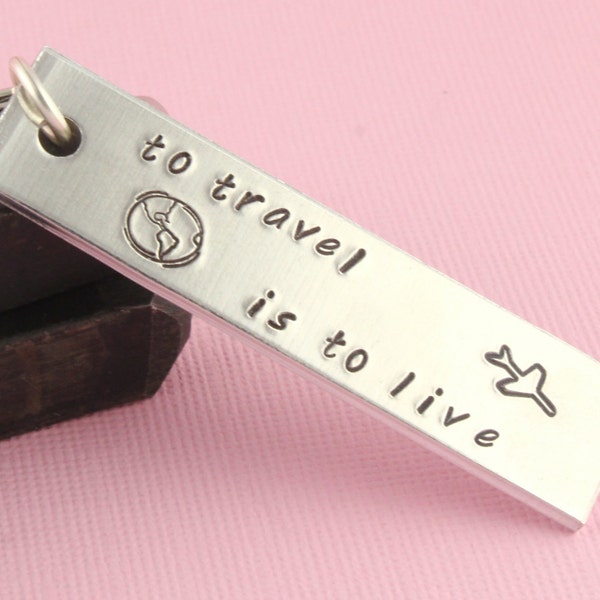 Travel Keychain - Etsy