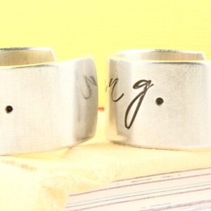 Ying Yang Rings - Couples Rings - Best Friends Rings - Silver Rings ...