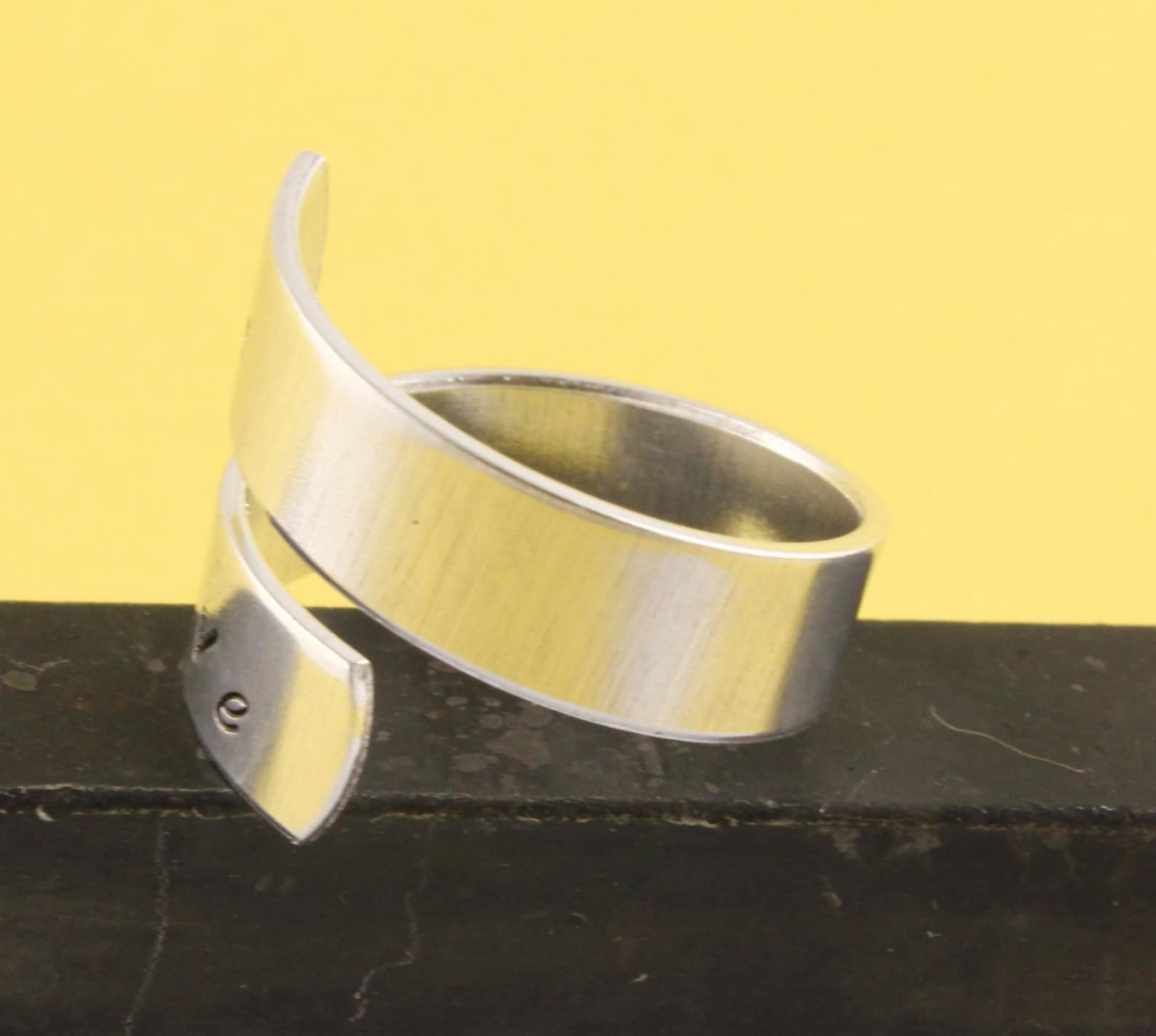 Be Brave Ring - Adjustable Ring - Wrap Ring - Twist Ring - Silver Ring ...