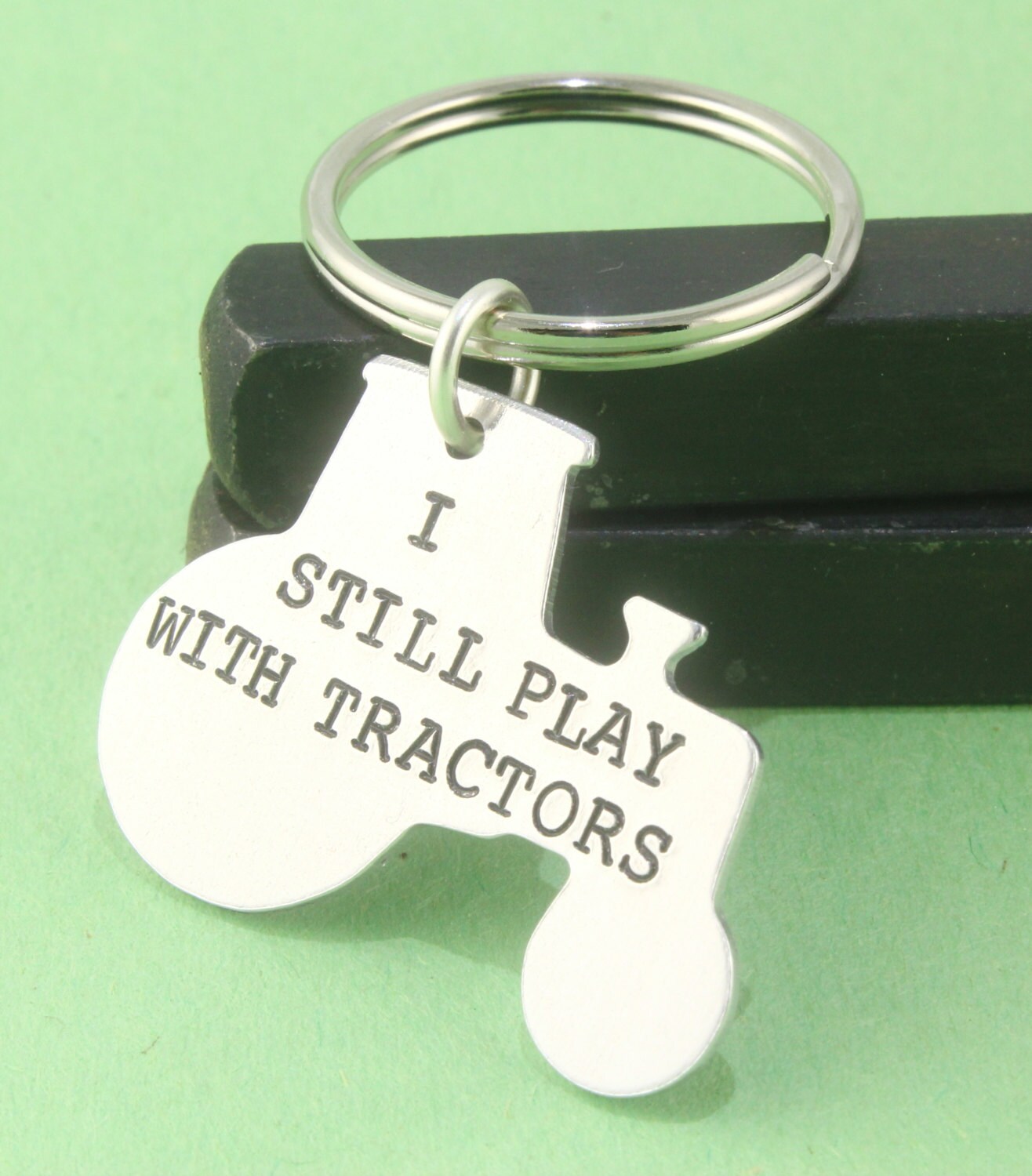 Tractor Keychain Tractor Keyring tractor Key Chain | Etsy