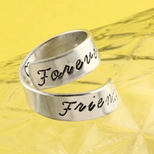 Friends Ring - Forever Friends Ring - Wrap Ring - Twist Ring - Best ...