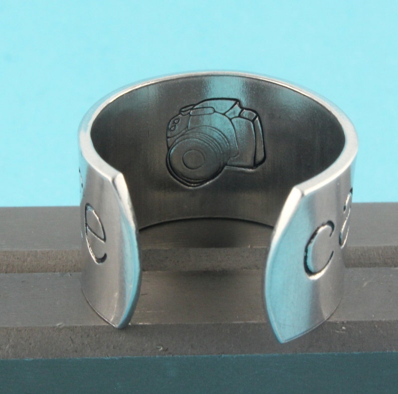 Capture Life Ring Photographer Gift Camera Ring | Etsy