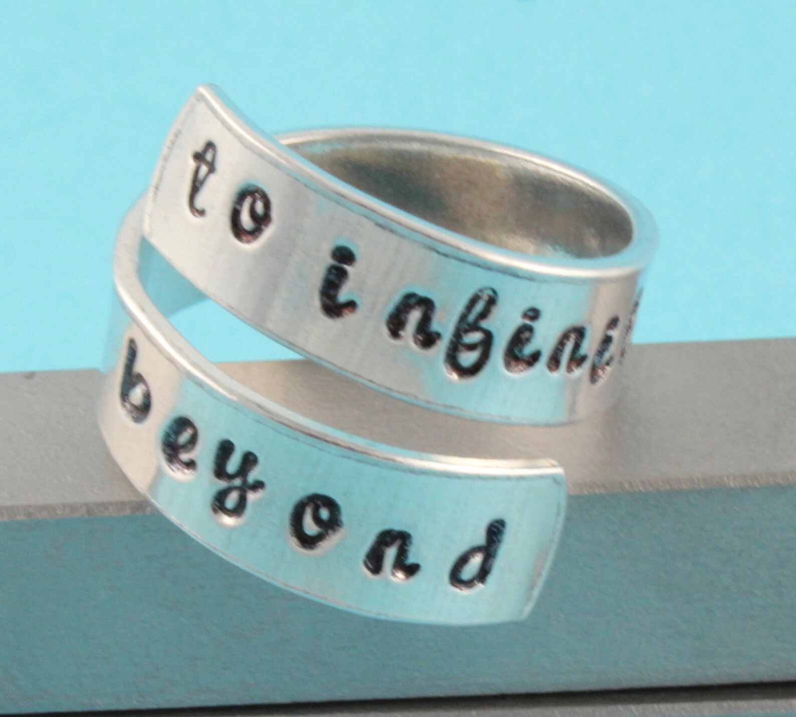 To Infinity and Beyond Ring Adjustable Ring Twist Ring - Etsy