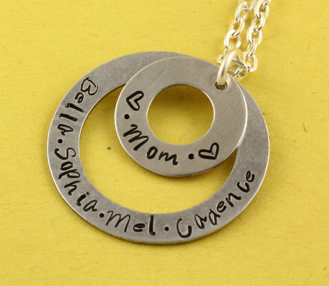 Personalized Mom Necklace - Custom Necklace - Personalized Necklace ...
