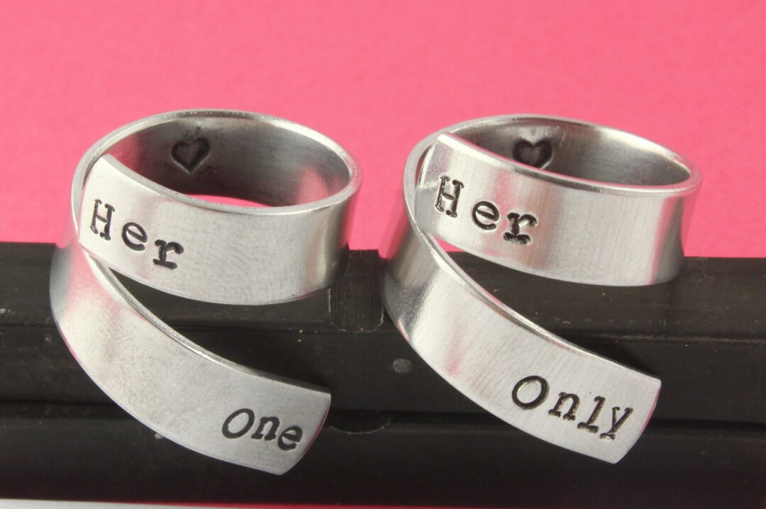 Her One Ring Her Only Ring Adjustable Rings Silver Rings - Etsy