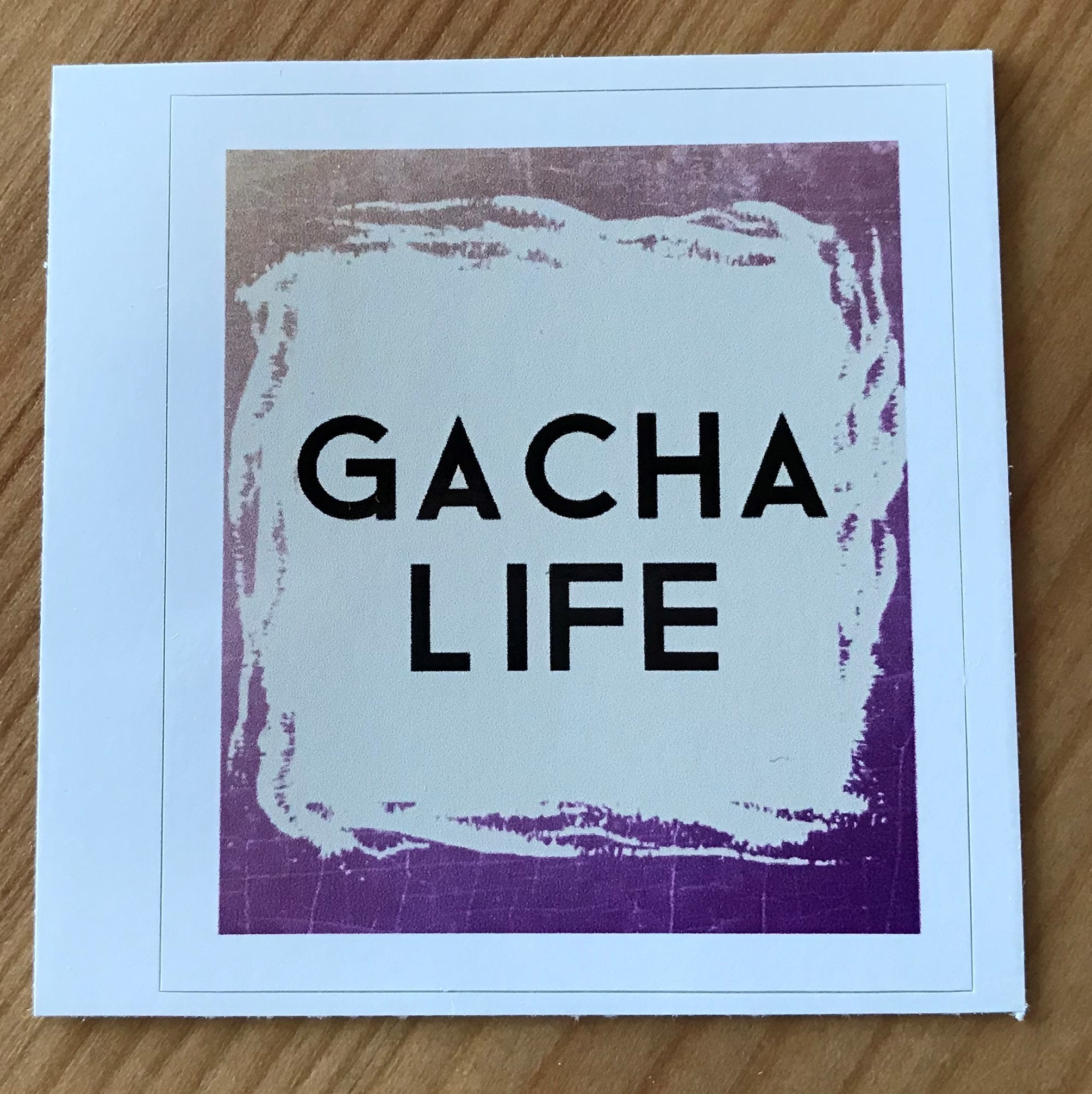 Gacha Life Vinyl Sticker - Etsy
