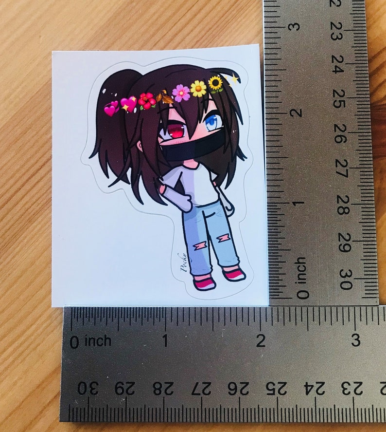 Gacha Life Art Sticker - Etsy