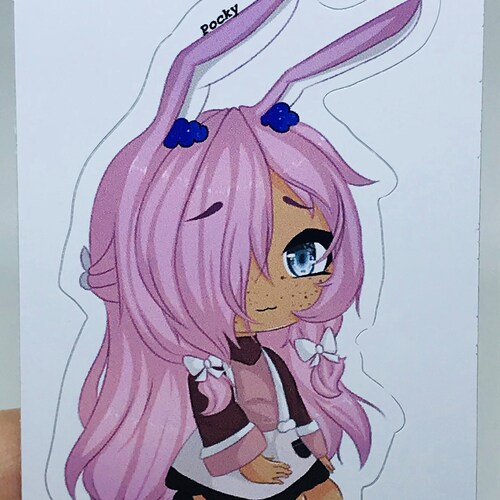 Gacha Life Art Vinyl Sticker - Etsy