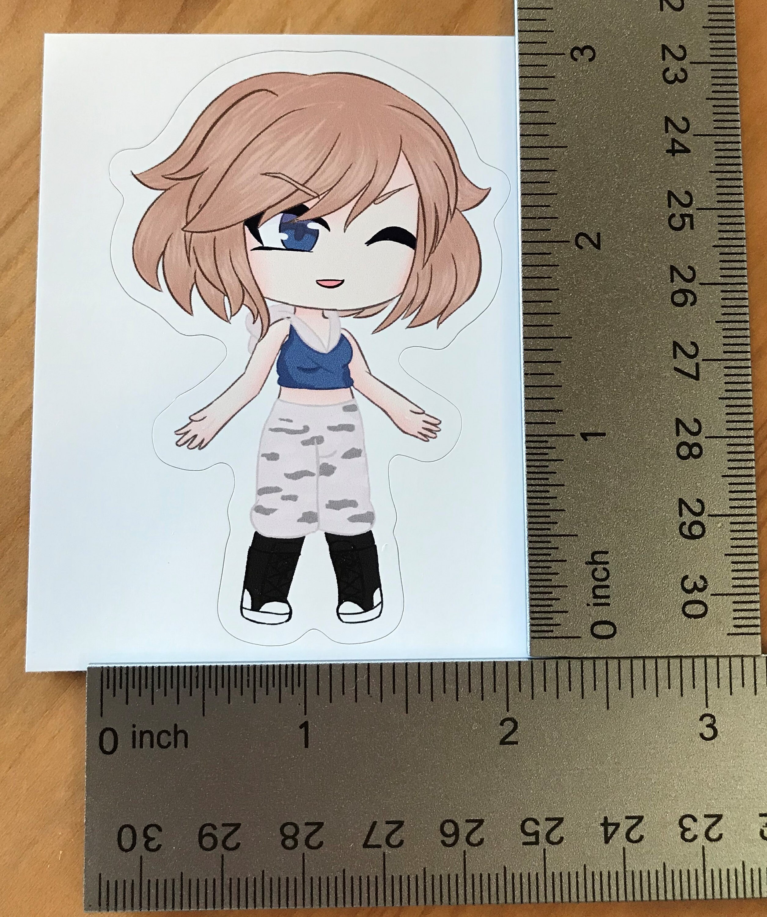 Gacha Life Art Stickers Bundle Set Of Three 3 Stickers Etsy