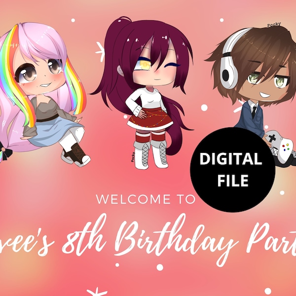 Gacha Life Party - Etsy